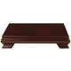 Oriental Furniture Rosewood Rectangular Stand, 9x7, base, plant base ...