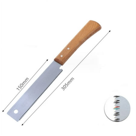 305 cm woodworking hand saw, SK5 steel fine toothed small hand saw ...
