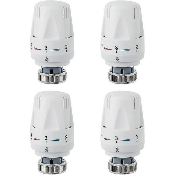 Radiator Head, 4 Pieces Radiator Valve Head, M30 X 1.5 Radiator ...