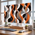 Abstract Stripes TV Dust Cover,Stretchable TV Screen Desktop Computer ...