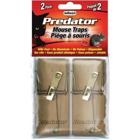 Predator Wood Mouse Traps - 2 Pack | Walmart Canada