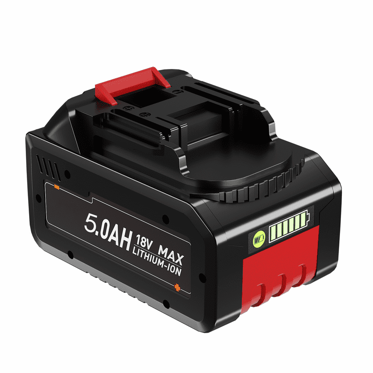 Mingsci 18V 5000mAh FOR MAKITA BL1830 BL1840 Battery Li ion Black Compatible with BL1840 BL1850 LXT 400