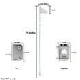 United Pacific 70203 Auto Automotive Chrome Curb Feelers - Universal ... United Pacific 70203 Auto Automotive Chrome Curb Feelers - Universal ...