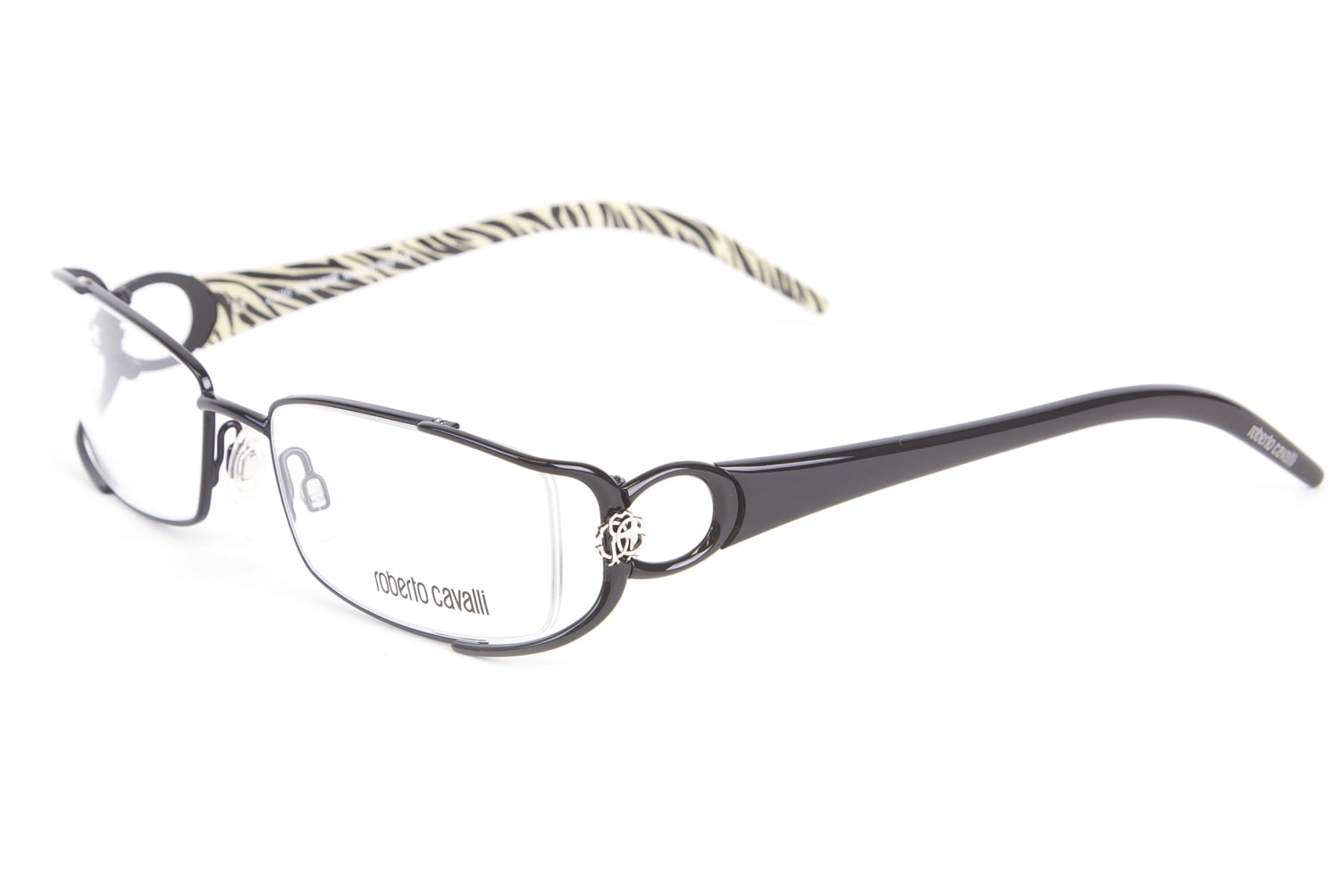 Roberto Cavalli Malva Eyeglass Frames 53mm Black - Walmart.com