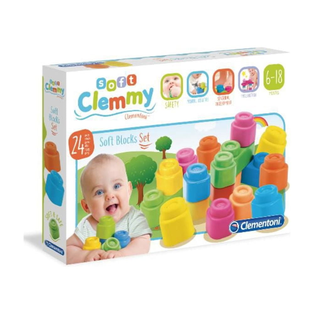 Click here for Clementoni Soft Clemmy - Soft Block Set - Made Of... prices