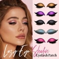 1 Pairs Lazy Eye Shadow Eyelash Patch, 2026 Reusable Eyeshadow Eyelash ...