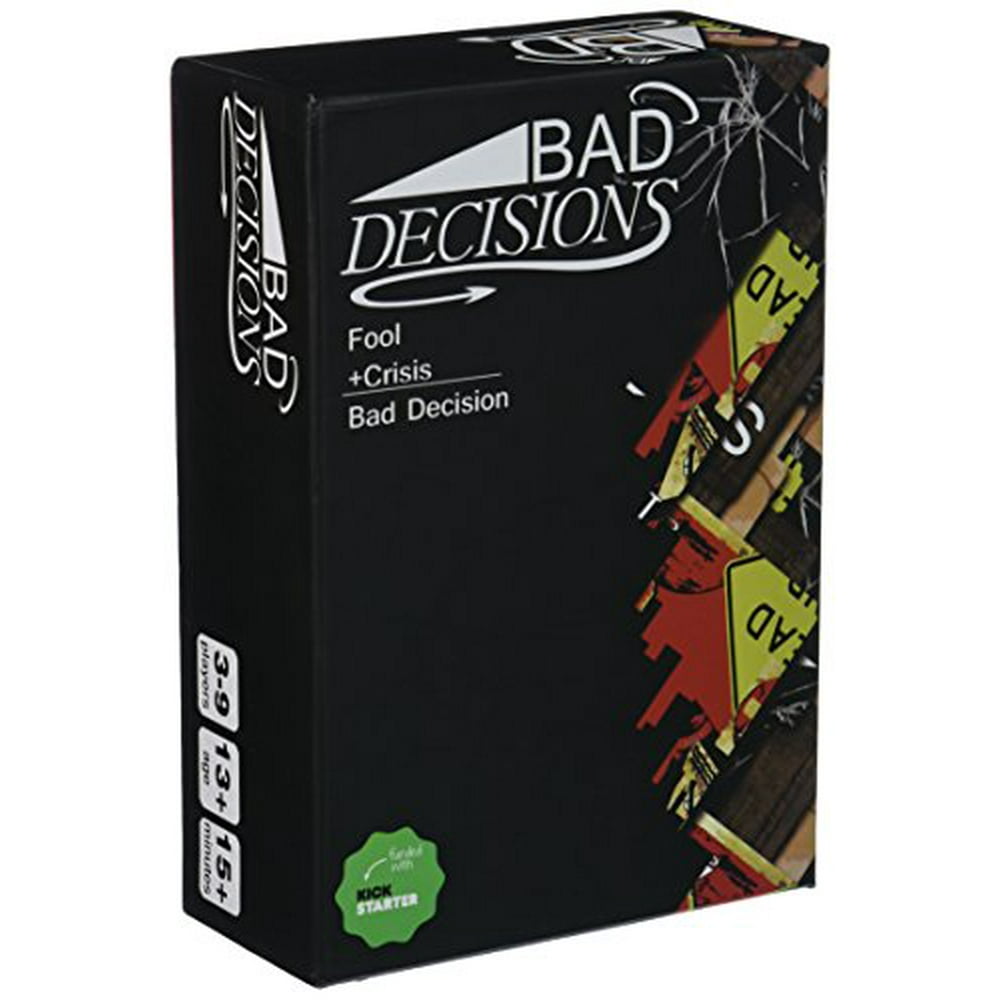 Bad Decisions the Hit New Party Game - Walmart.com - Walmart.com