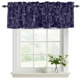 Abstract Style Valances for Windows, Decorative Rod Pocket Window ...