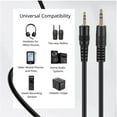 2.5mm to 3.5mm Adapter Cable (15FT) - Bi-Directional Male to Male 2.5 ...