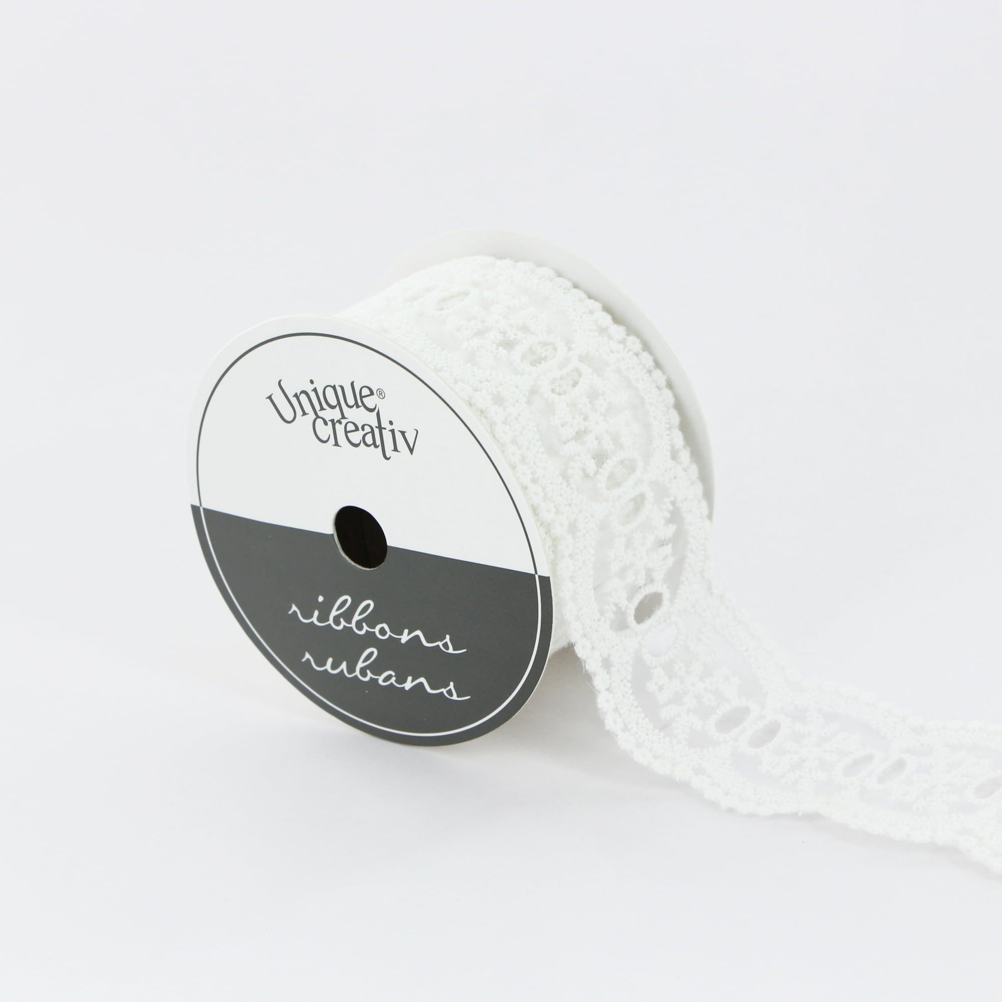 Click here for Unique Creativ  Ribbon  Lace Galloon  White  85 Co... prices