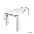 Wood Extendable Dining Table, Modern Extending Console Table Sofa Table ...