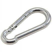 National Hardware N820-092 Interlocking Spring snap, Black - Walmart.com