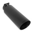 Flowmaster 15398B Exhaust Tip - 3.00 in. Black Angle Cut - Clamp On ...