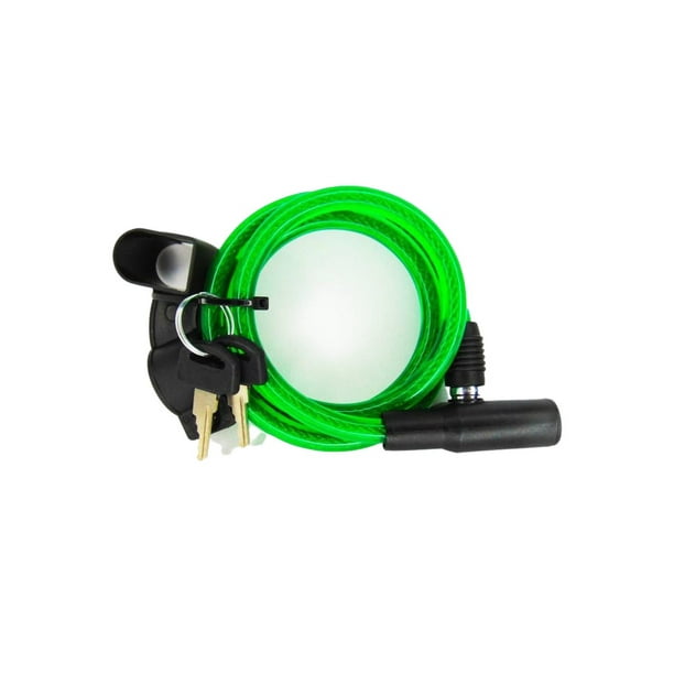 Candado Cadena Cable Llave Espiral Multiuso Moto O Bicicleta Liontools ...