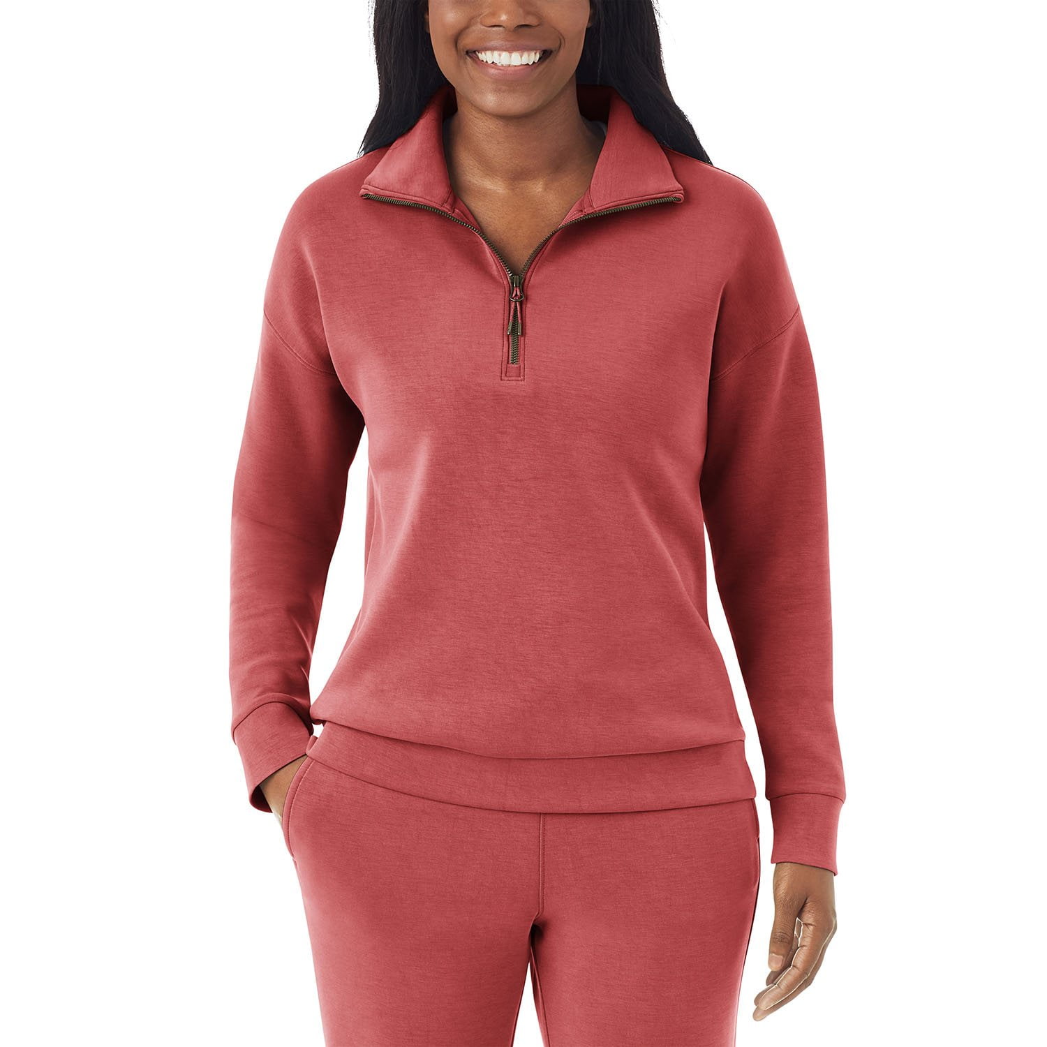 Member's Mark Ladies Quarter Zip Pullover - Samsclub.com