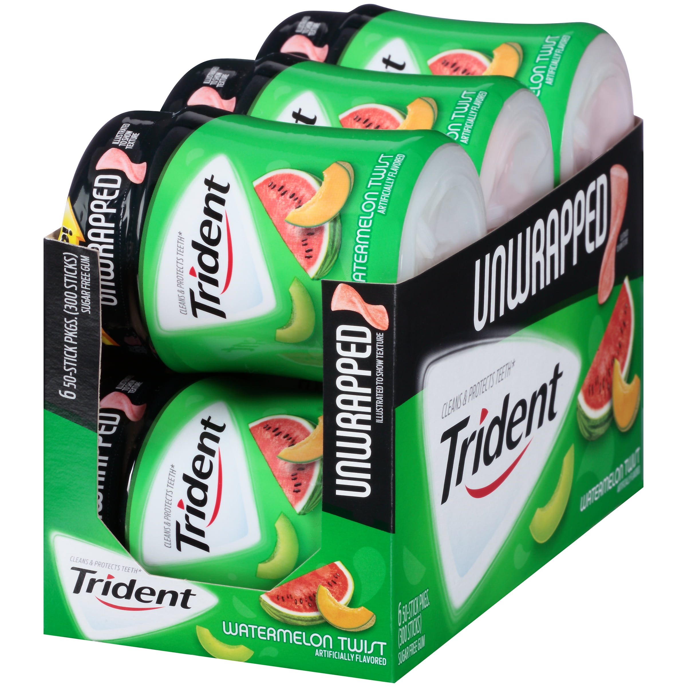 New Trident Unwrapped Gum Upc