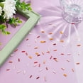 10 Style Glass Bugle Beads Round Hole Transparent Opaque Silver Lined ...