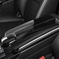 Black Console Armrest Box Panel Cover Trim For 10-15 Mercedes-Benz W212 ...