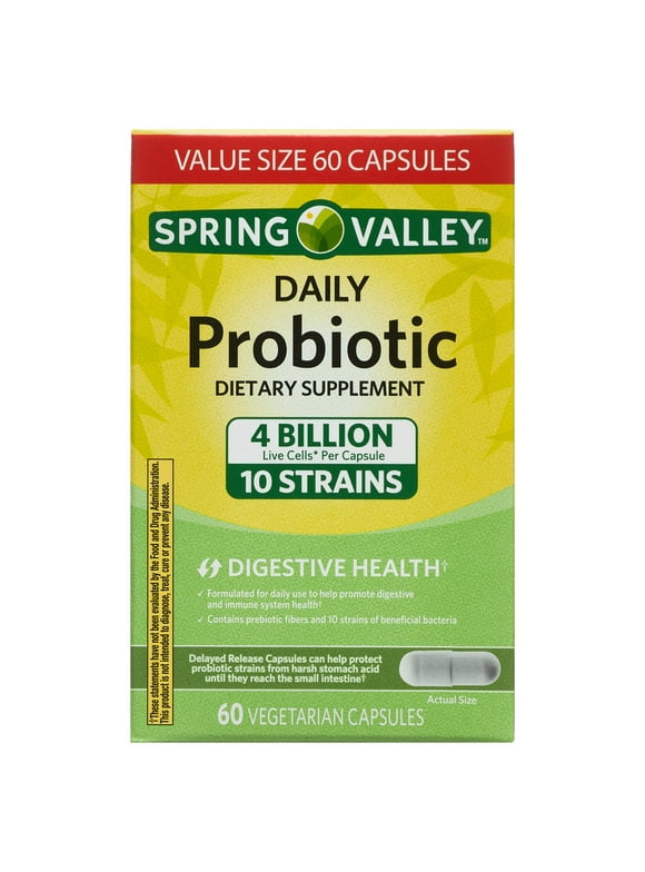 Spring Valley Probiotics in Spring Valley - Walmart.com