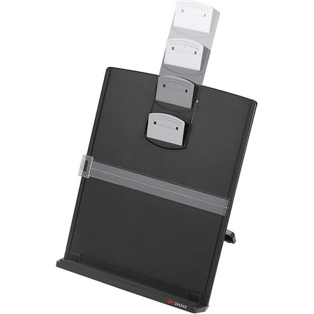 3M Ergonomic Document Holder, 12" Wide, 150 Sheet Capacity, Skid Free ...