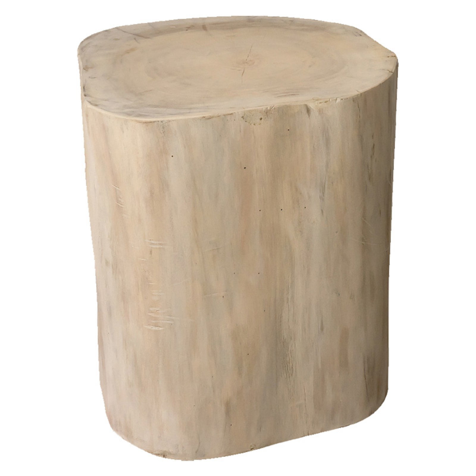 Padmas Plantation Natural Tree Stump Side Table - Walmart.com