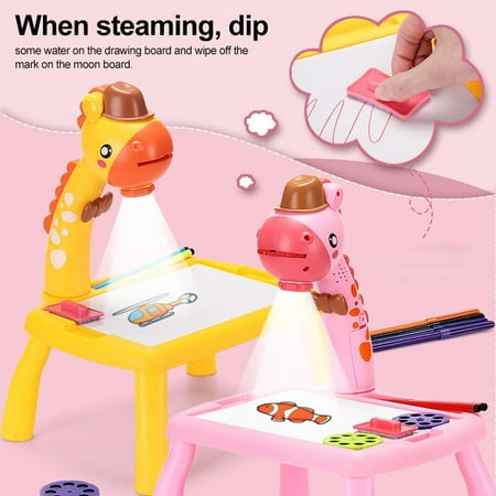 Cartoon Projector Painting Set for Kids Projection Drawing Table ...