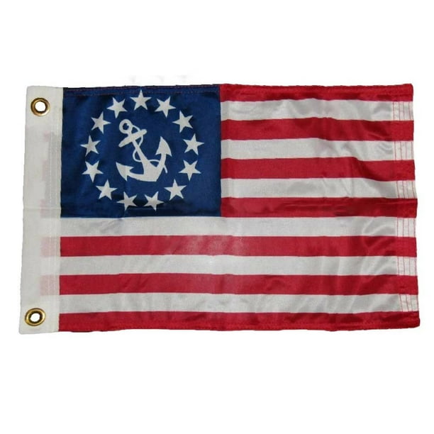 12x18 Nautical Ensign Yacht Boat Flag - Walmart.com - Walmart.com