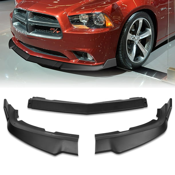 For 2011-2014 Dodge Charger STP-Style Black Front Bumper Body Kit ...