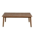 Midtown Concept Kent Coffee Table Eucalyptus Wood Ideal for Indoors ...