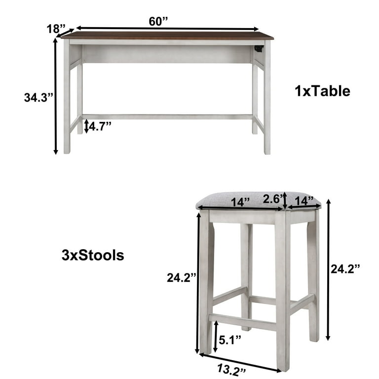 Restaurant Bar Counter Dimensions