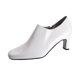 PEERAGE Sorrel Women's Wide Width Leather Dress Ankle Booties WHITE 10. ...
