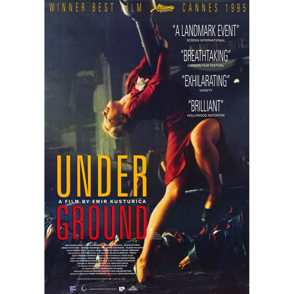 Underground POSTER (11x17) (1995) - Walmart.com - Walmart.com