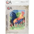Collection D'Art Stamped Needlepoint Kit, 20cm x 25cm, Rooster ...