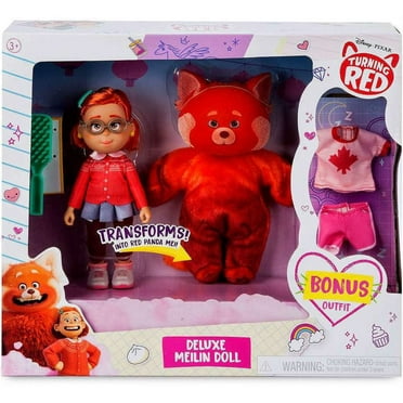 Disney Pixar Turning Red Meilin Deluxe 6-inch Doll with Panda Outfit ...