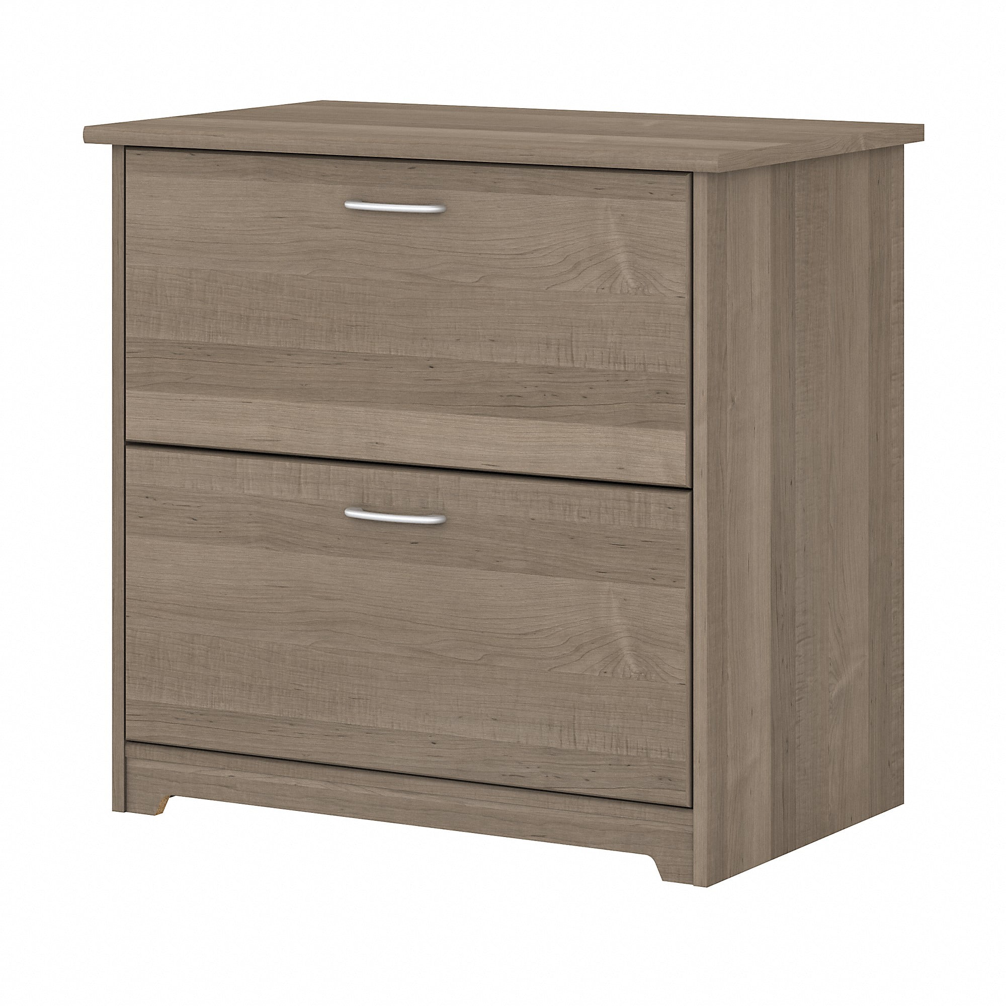 Cabot Modern 2 Drawer Lateral File Cabinet in Ash Gray - Walmart.com