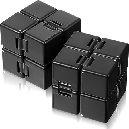 2 Packs Infinity Cube Fidget Toys Fidget Blocks, Mini Infinity Cube ...