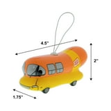 Oscar Mayer Weiner Mobile Holiday Ornament, 4 Inches, Yellow Plastic ...