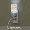 Bingfone Simple Drawing Print Night Lights Plug into Wall,Dusk to Dawn ...