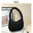 Cloud Puff Mini Shoulder Bag for Women - Lightweight Quilted Tote with ...