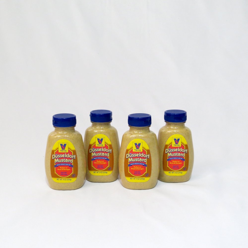 Vienna® Dusseldorf Mustard 9oz (4 Pack) - Walmart.com - Walmart.com