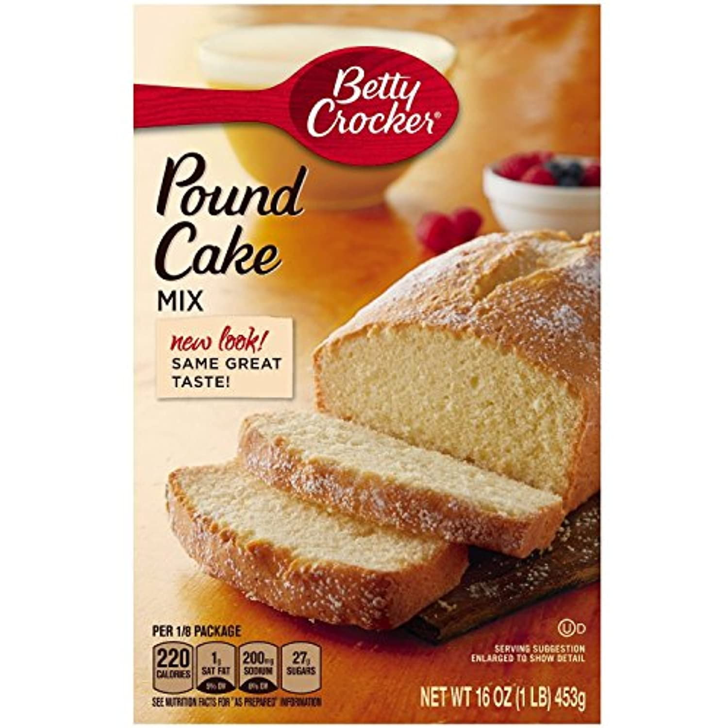 Betty Crocker Pound Cake Mix Boxes - 16 Oz - 2 Pack - Walmart.com