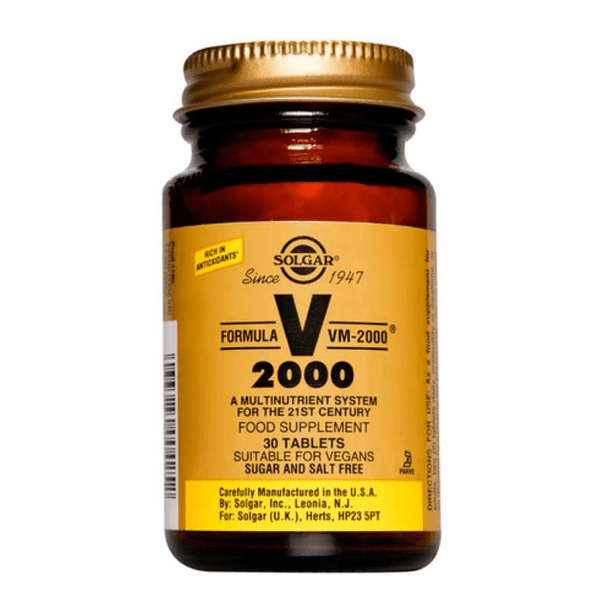 Solgar - Formula VM-2000 Multivitamin Tabletas (30 Tabletas) | Walmart ...
