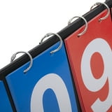 GOGO Sports Scoreboard 4-Digital Portable Tabletop Score Flipper, 00-99 ...