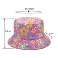 Bucket Hats for Men and Women Versatile Autumn Winter Printed Fisherman ...