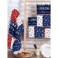 America Flag Kitchen Dish Towels for Drying Dishes Set of 3, Red Blue ...