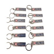 Set of 12 Los Angeles Hollywood Souvenir Keychain, I Heart LA Keychain ...