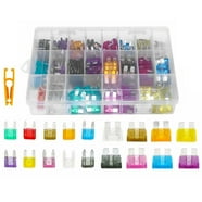 60 Piece Auto Fuse Set Assortment Mini Blade Car Electrical Fuses Kit ...