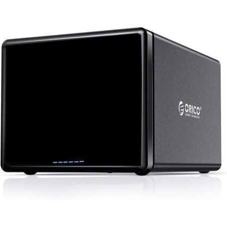 5 Bay USB3.0 Enclosure Aluminum 3.5inch to SATA I II III Hard Drive ...