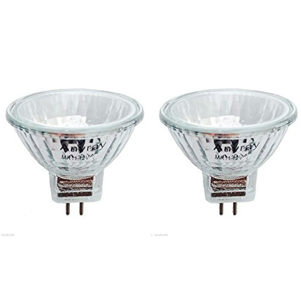 Anyray A1869Y (2-lamps) 20W MR11+C BAB Halogen Flood Light Bulbs 12V ... Anyray A1869Y (2-lamps) 20W MR11+C BAB Halogen Flood Light Bulbs 12V ...