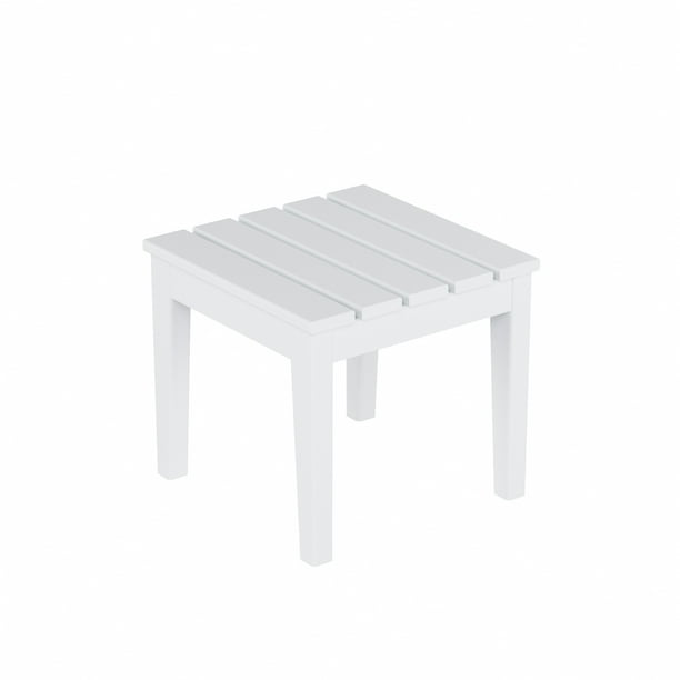 WestinTrends Ashore Oversized Outdoor Side Table, 18 Inch All Weather ...